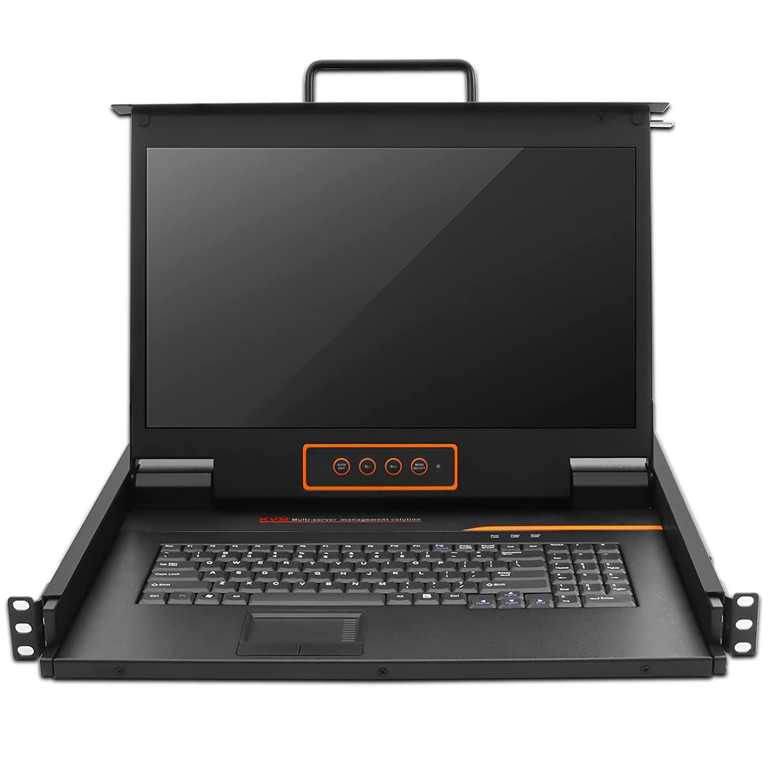19" Rackmount LCD KVM Console - 1U, HDMI, Up To 1280×1024@60Hz